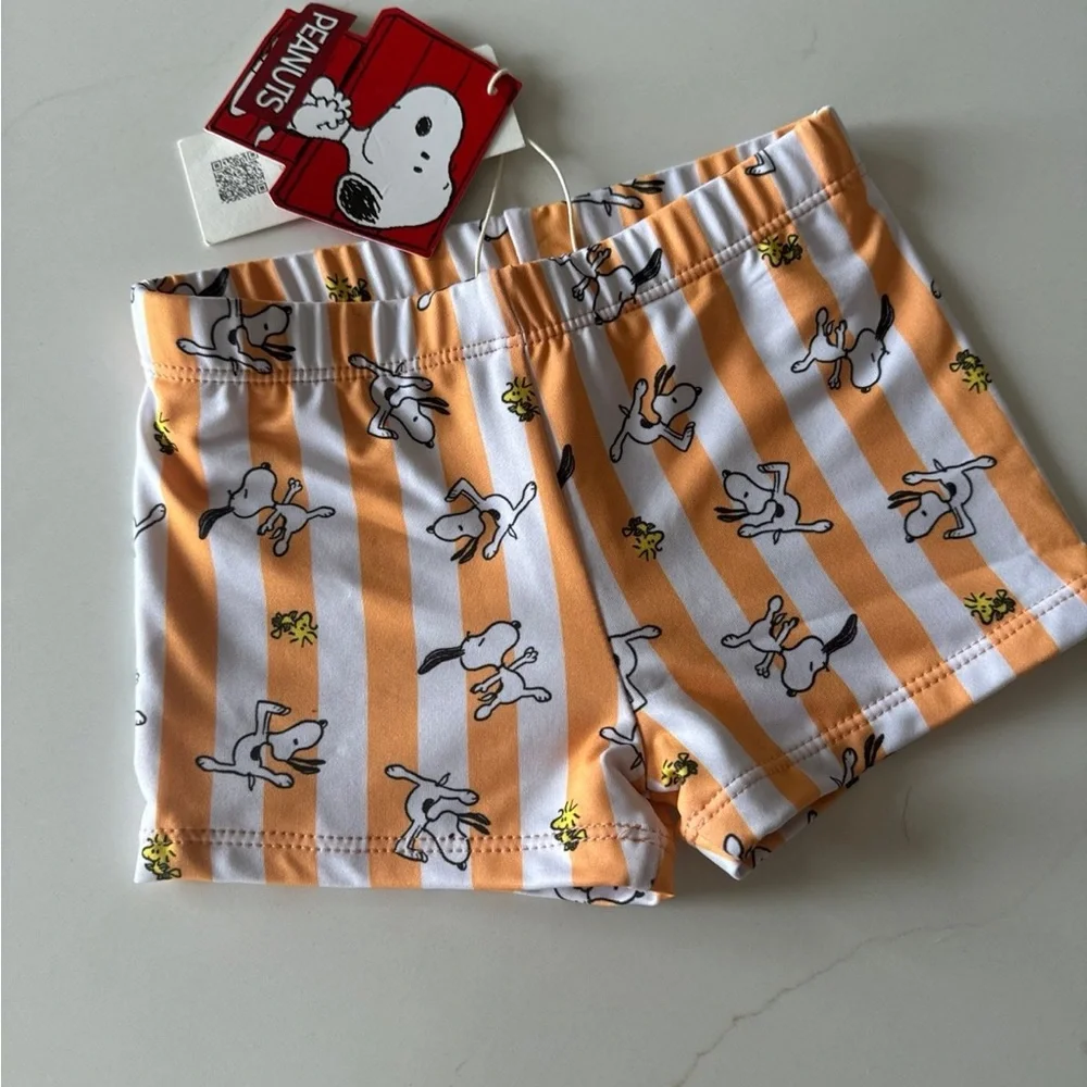 Zara | Swim | Zara Snoopy Euro Swim Shorts Nwt | Poshmark